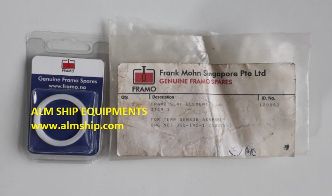 SEAL ELEMENT ID 179952 FOR FRAMO | ALM SHIP EQUIPMENTS